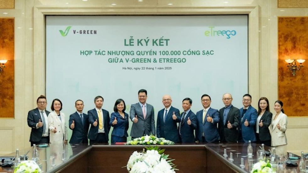 V-Green & eTreego to Build EV Charging Stations in Indonesia